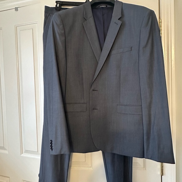 Express | Suits & Blazers | Mens Blue Express Suit | Poshmark